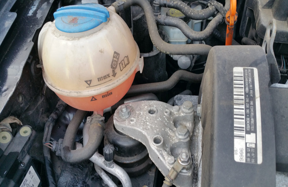 VW Polo Coolant expansion bottle 2009-2014 1.4 Petrol Semi Automatic SE ...