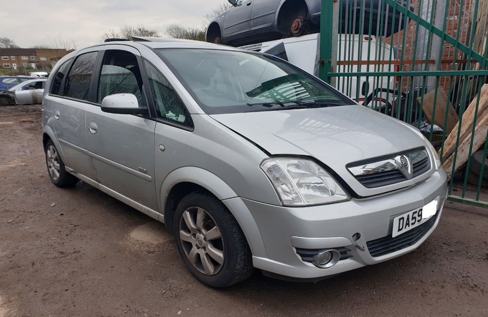 Vauxhall Meriva Rear axle 2006-2010 1.6 Petrol breaking | Car Breakers ...