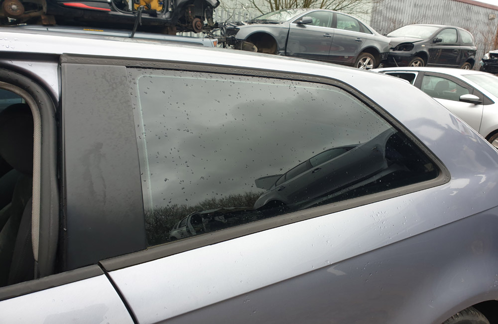 Audi A3 Quarter window glass passenger side rear 2003-2008 3 Door