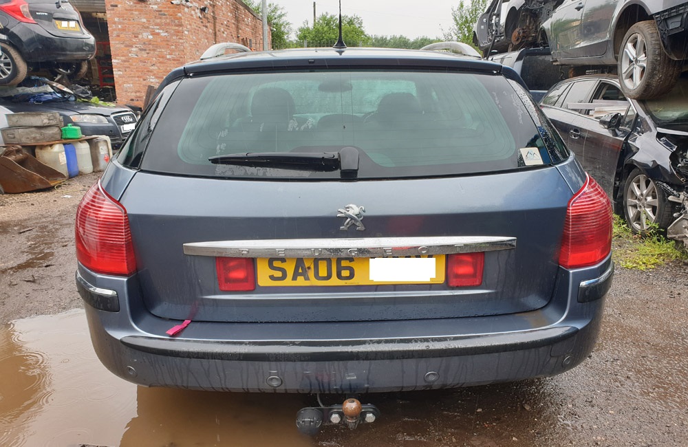 Peugeot 407 Boot lid 2004-2011 2.0 diesel Zenith HDI 5 door Estate ...