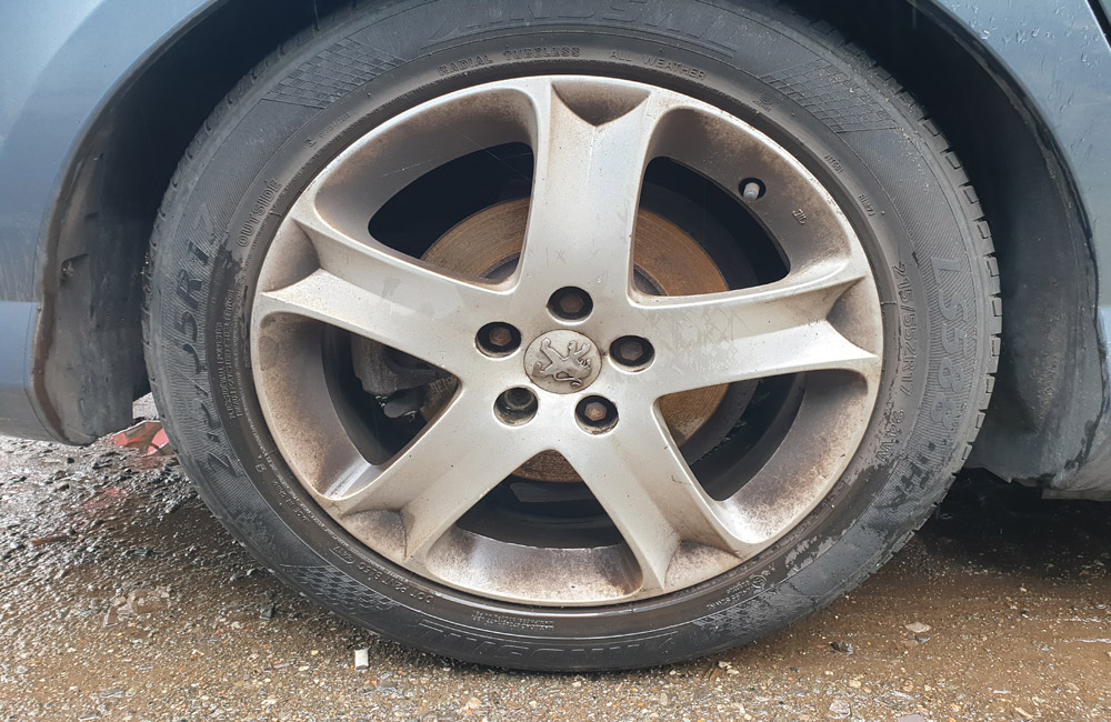 Peugeot 407 Alloy wheel 17 Inch 5 Spoke Zenith Breaking